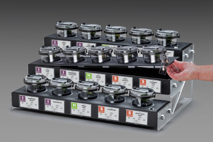 Bud Pod Bar™ Level Display - Bud Bar Displays®