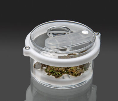 Sensory Pod™ - Bud Bar Displays® - Sniff Jar for Cannabis Displays