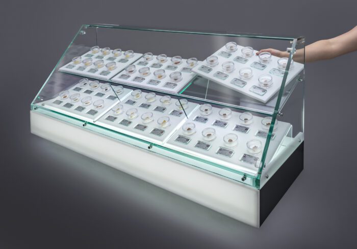 Dab Bar Cabinet™ - Bud Bar Displays® - For Extracts and Concentrates